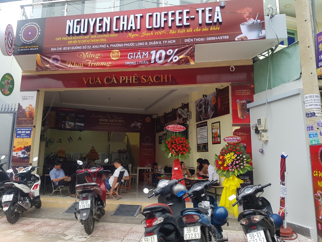 Quán Cafe nguyên chất Chị Anh Quận 9 - Cà phê nguyên chất